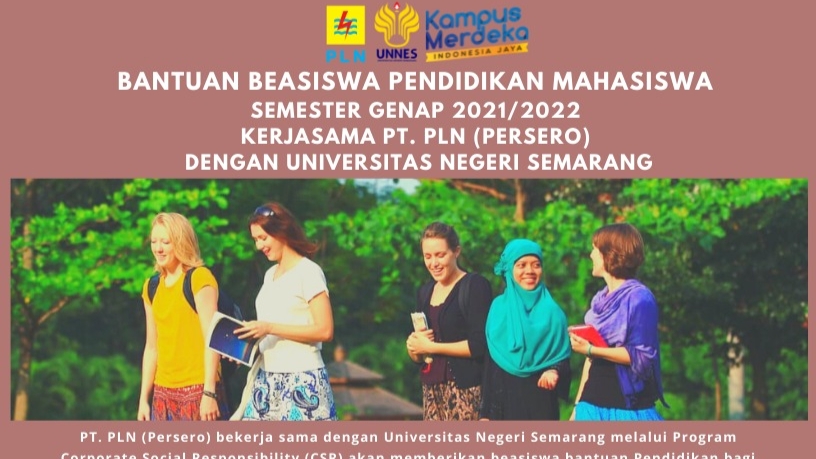 Kerjasama UNNES dan PT PLN (Persero) Berikan Beasiswa Pendidikan Bagi ... Kerjasama UNNES dan PT PLN (Persero) Berikan Beasiswa Pendidikan Bagi ...